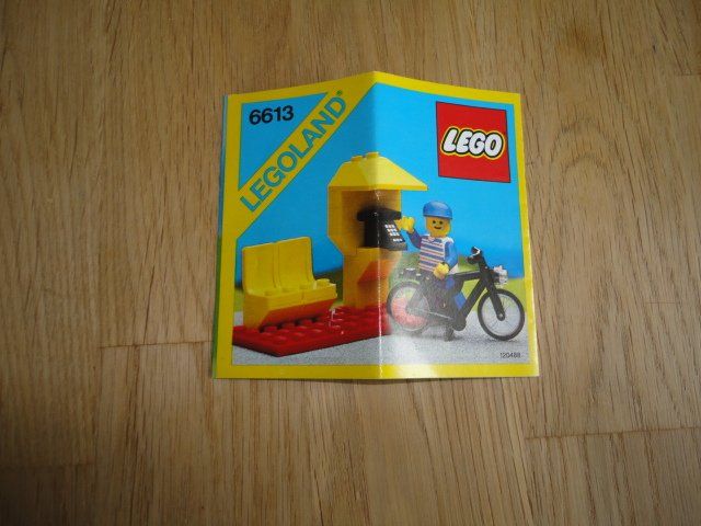 LEGO BAUANLEITUNG 6613 JAHR 1986 | Kaufen auf Ricardo