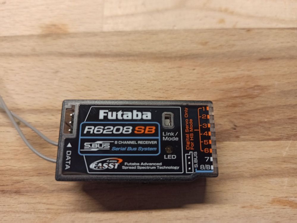 Futaba Empfänger R 6208 SB (Gebraucht) in Hölstein für CHF 32 – mit ...
