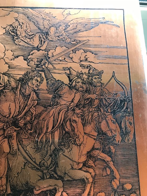 ORIGINAL KUPFERSTICH PLATTE | Kaufen auf Ricardo