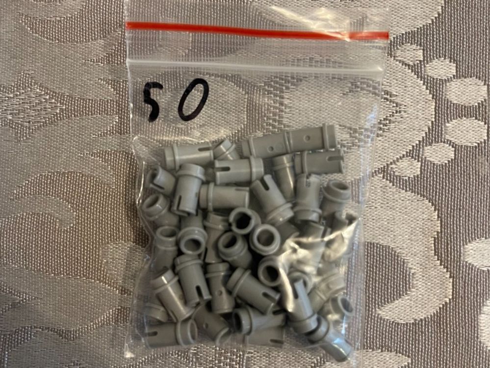 Lego 50 x Technic, Pin 1/2 without Friction Ridges - 4274 (Gebraucht ...