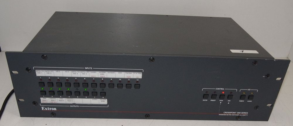 Extron CrossPoint 300 Series 128 (Gebraucht) in Männedorf für CHF 79 ...