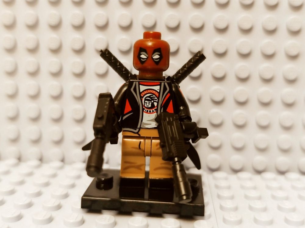 Marvel Deadpool mit guns/sword figuren Kein Lego (Neu (gemäss ...