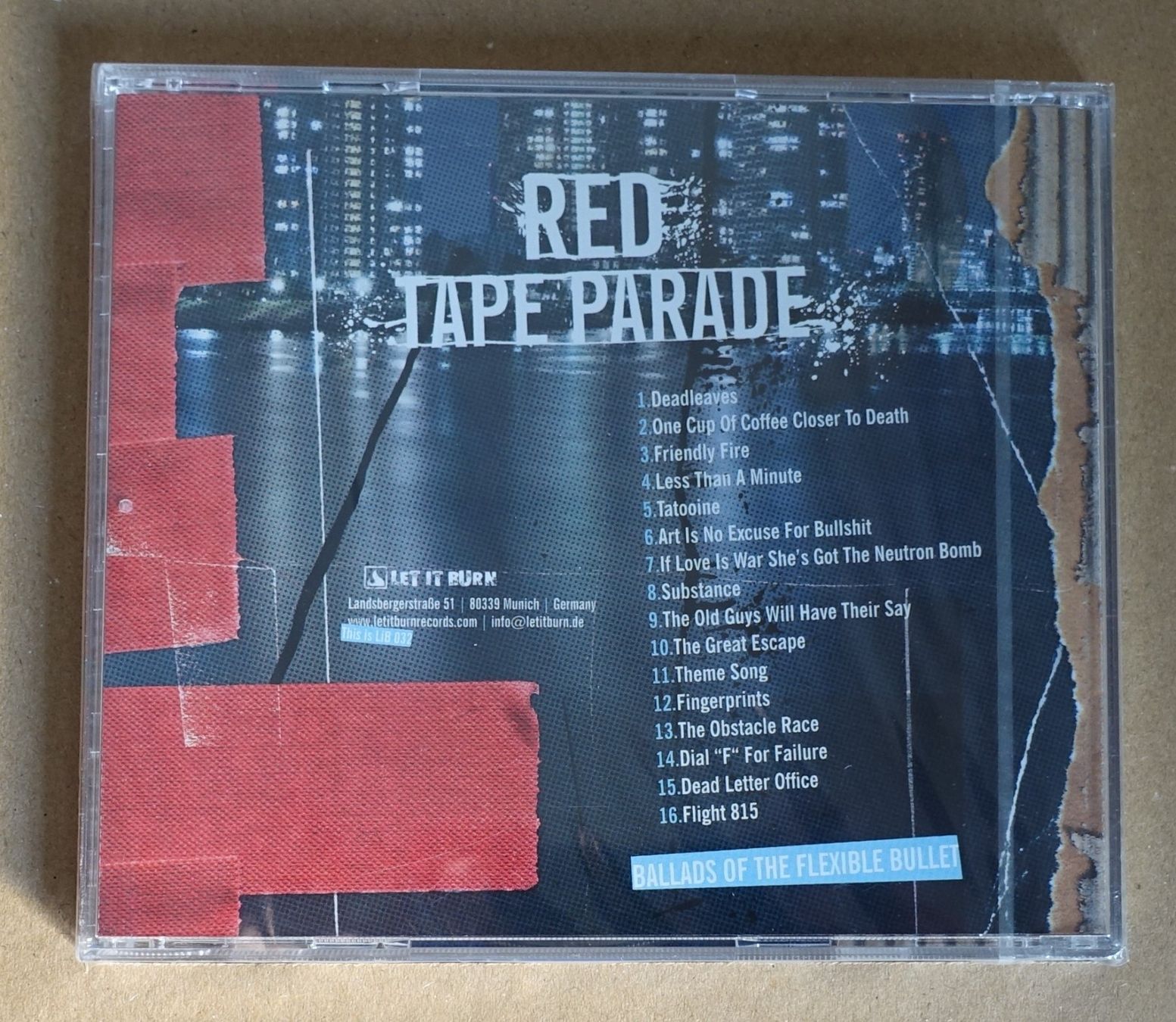 Red Tape Parade – Ballads Of The Flexible Bullet - D12 (Neu und ...