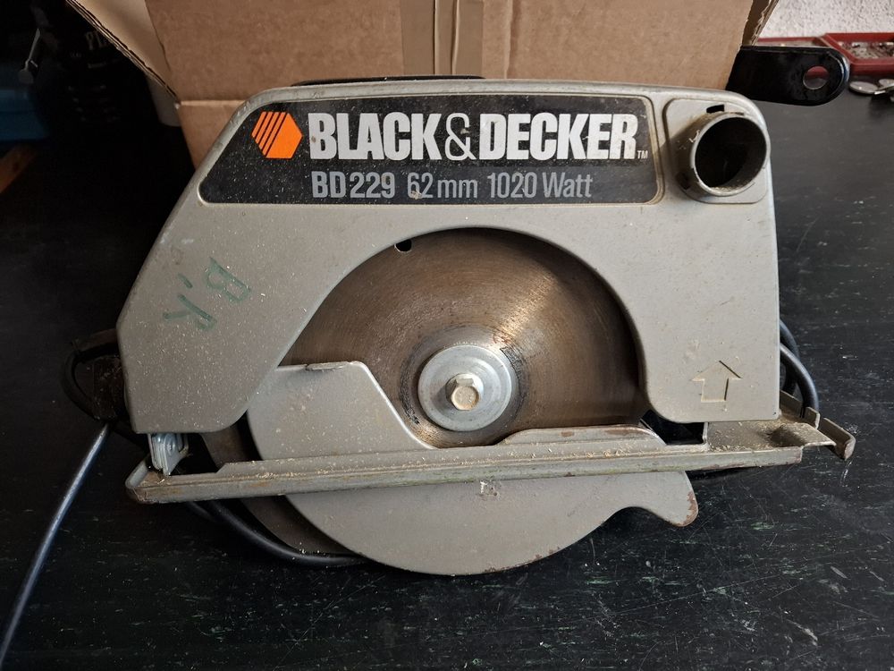 Sgeblatt Black Und Decker Handkreissge
