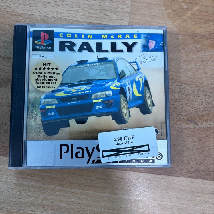 Colin McRae Rally (PS1) (D'occasion) à Lausanne pour CHF 4.9 – avec livraison | Acheter sur Ricardo