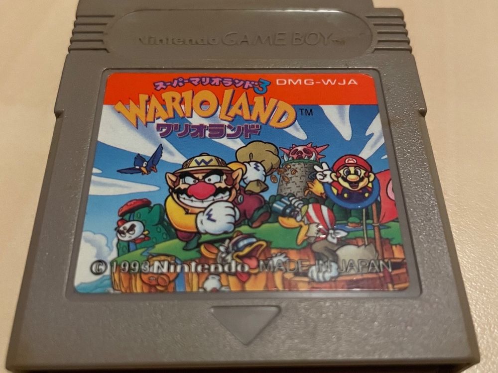 GameBoy Wario Land 1 🇬🇧 ROM can save games (Gebraucht) in Zürich für ...