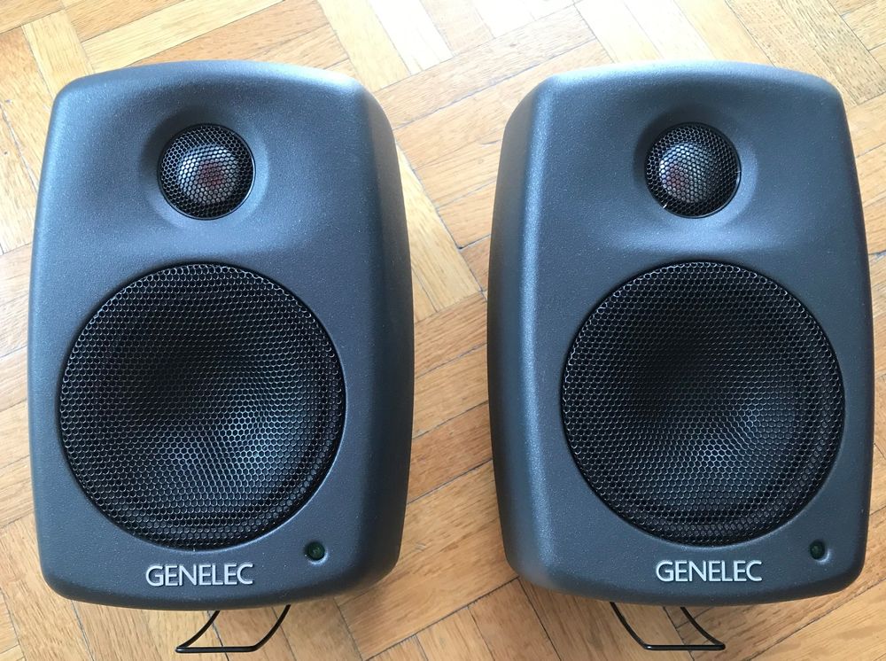 2x Genelec 6010A Studio Lautsprecher anthrazit, wie neu | Kaufen auf ...