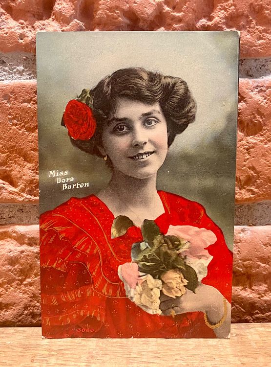 Antike AK Miss Dora Barton aus England | Kaufen auf Ricardo