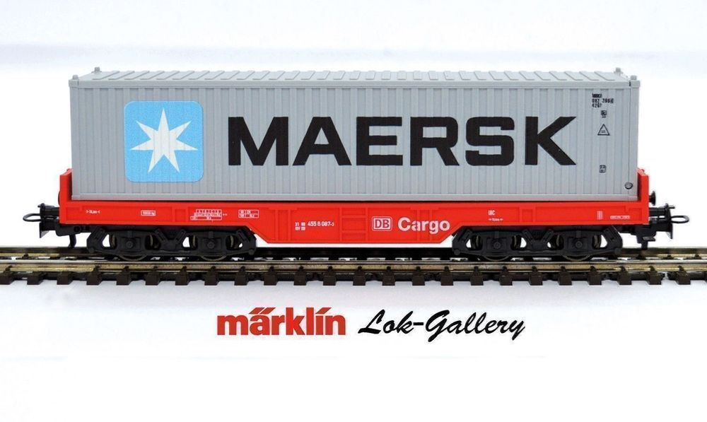 Märklin (29453) Containertragwagen | Acheter sur Ricardo
