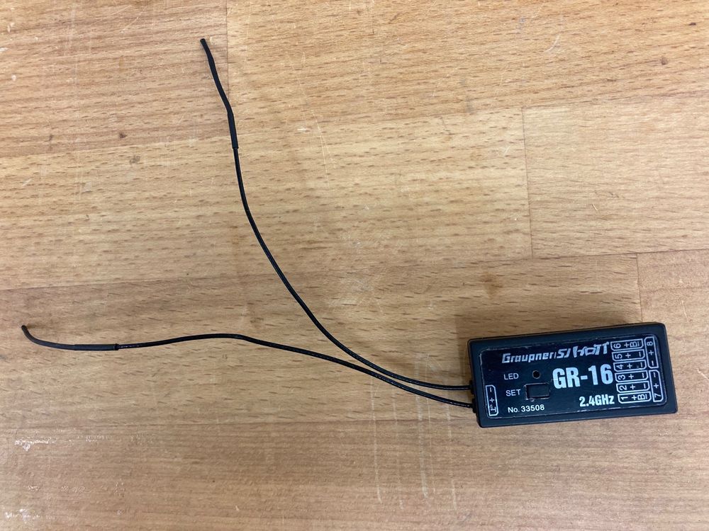 Empfänger Graupner GR-16 HOTT (Gebraucht) in Flawil für CHF 59 – mit ...