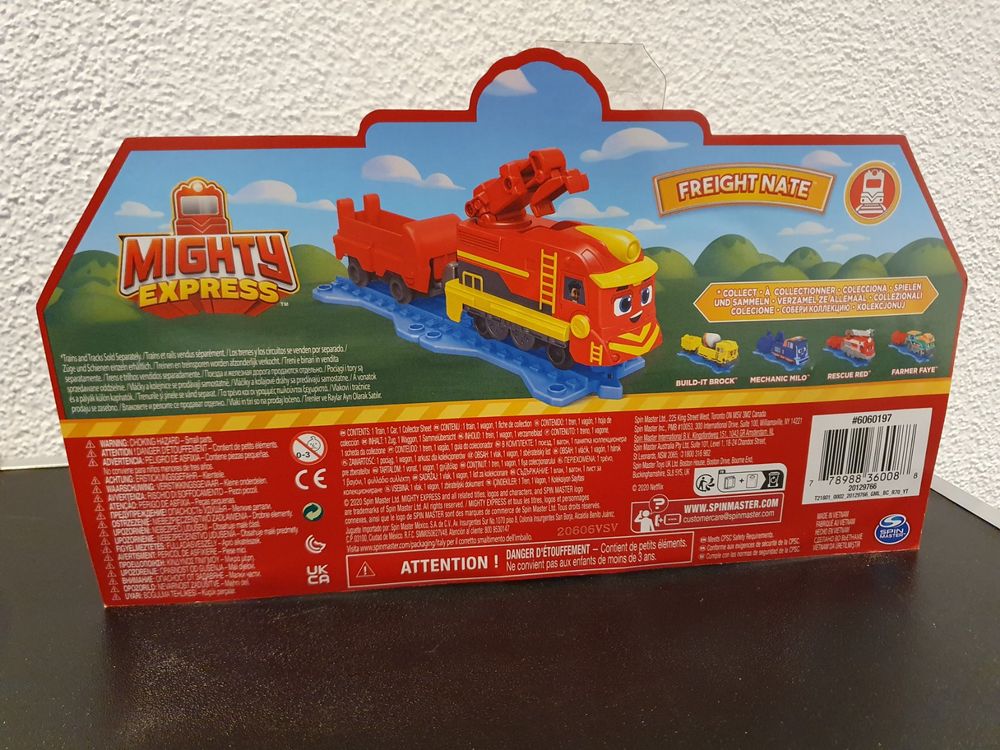 Mighty Express - Push & Go Zug - Freight Nate (Neu und originalverpackt ...