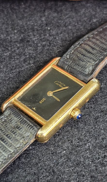Montre Cartier Tank Vermeil Quartz (Gebraucht) in Cressier NE für CHF 2 ...