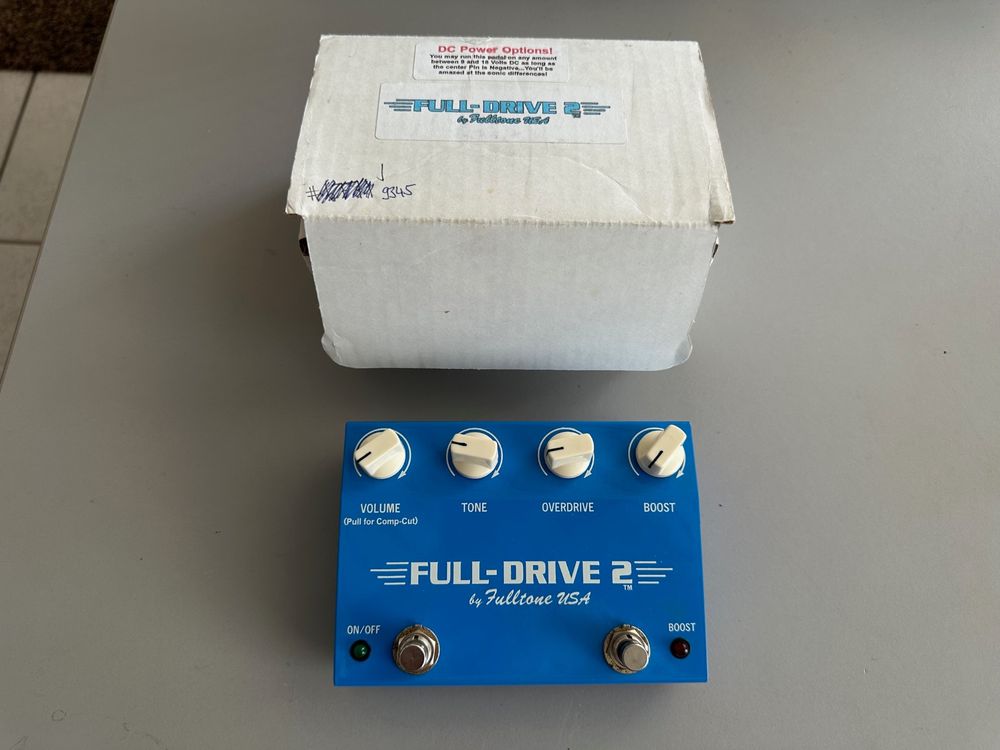 Fulltone Rare Bass Drive Version Full Drive 2 Effektgerät | Kaufen auf ...