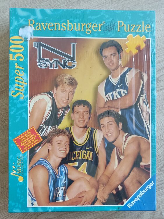 Ravensburger Puzzle 154333 N'Sync 500 Teile Originalverpackt (Neu und originalverpackt) in ...