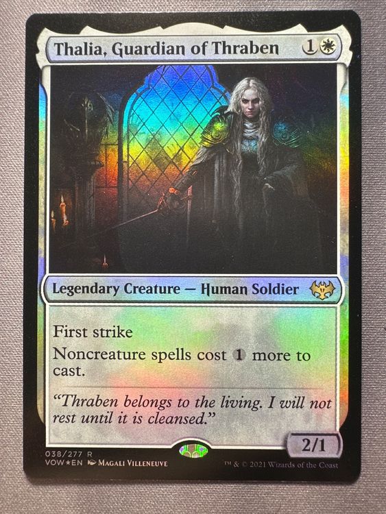Thalia, Guardian of Thraben FOIL 038/277 Crimson Vow (Neu (gemäss ...