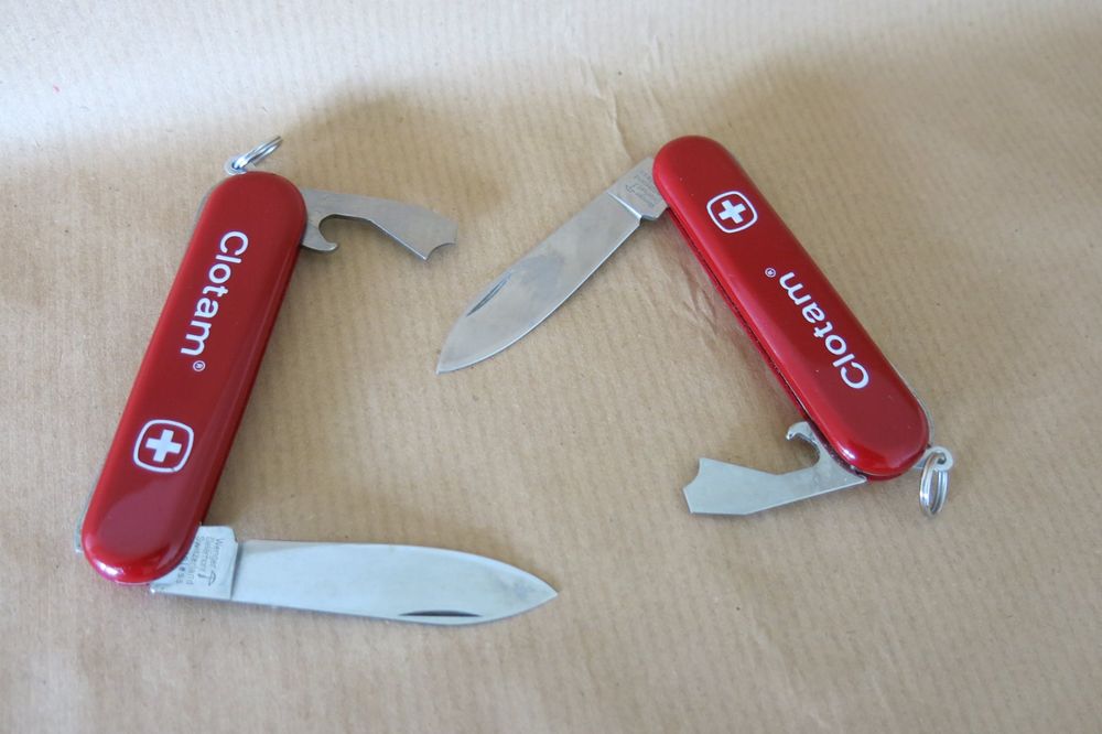 2 Wenger Picnic Taschenmesser Werbemesser Clotam 85mm | Kaufen auf Ricardo