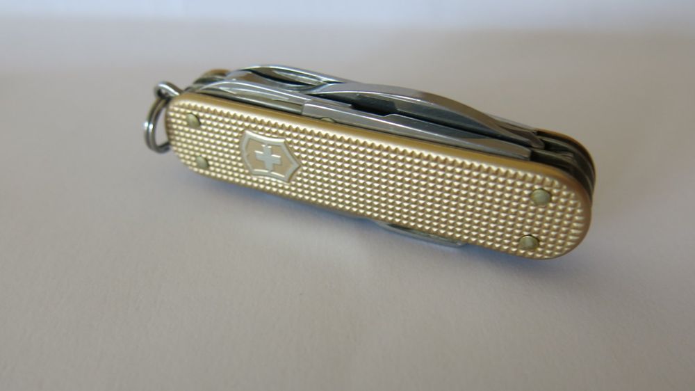 Victorinox Taschenmesser Gold Alox LE 2019 Minichamp 58 mm (Gebraucht ...