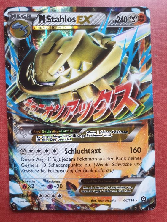 pokemon karte mega Steelix Ex (Gebraucht) in Zürich für CHF 5.9 – mit ...