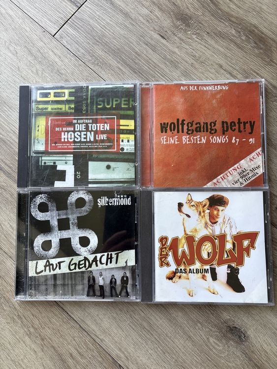 Die Toten Hosen Live, Wolfgang Petry, Silbermond, Der Wolf (Gebraucht) in Fehraltorf für CHF 1 ...