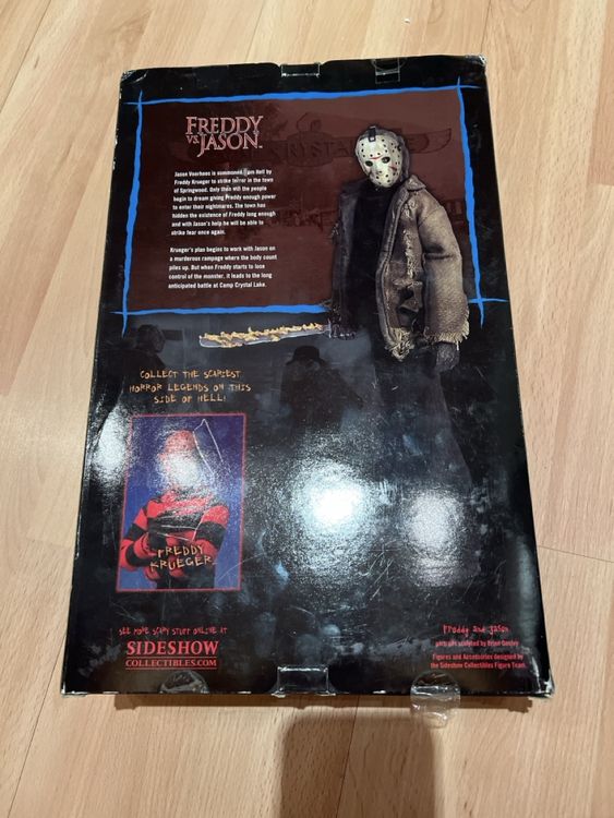 Sideshow Collectables 12" Freddy Vs Jason Jason Voorhees (Neu (gemäss ...