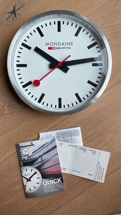 SMART CLOCK MONDAINE SBB UHR | Kaufen auf Ricardo