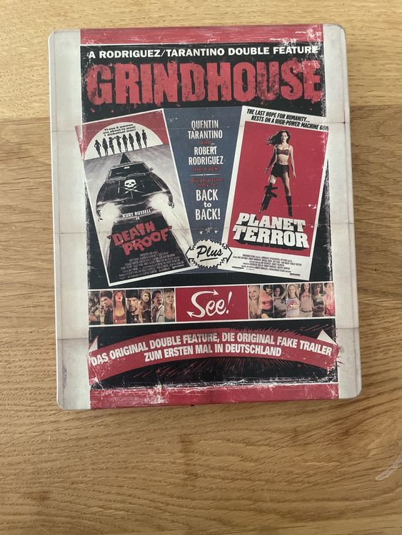 Grindhouse Death Proof/Planet Terror BluRay Steelbook (Gebraucht) in ...