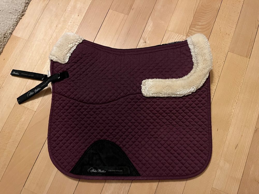 Teddyfell schabrake. Aubergine/ Lila. Super Allgemeinzustand | Kaufen ...