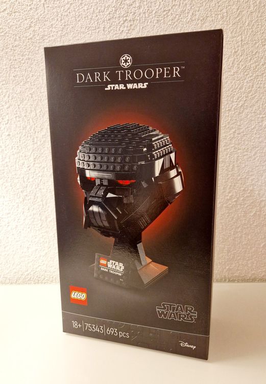 Lego 75343 Star Wars Dark Trooper Helm Neu (Neu und originalverpackt ...