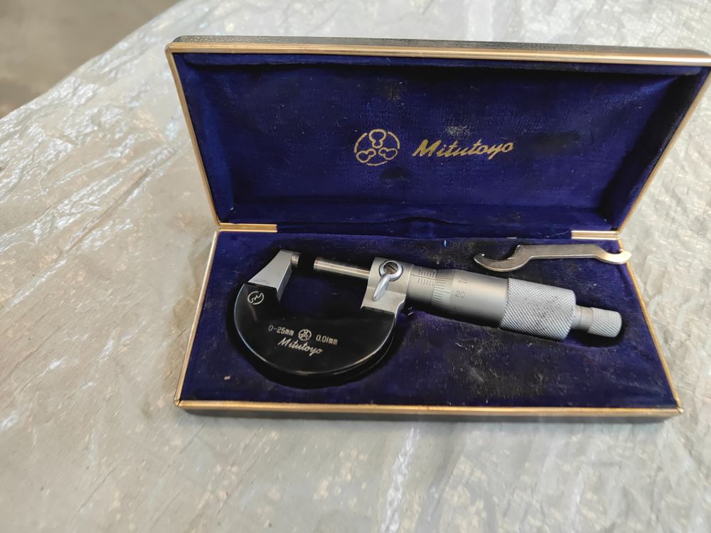 1x Micrometer aussen zum Bremsscheiben messen 0-25mm (Gebraucht) in Mols für CHF 81 – nur ...