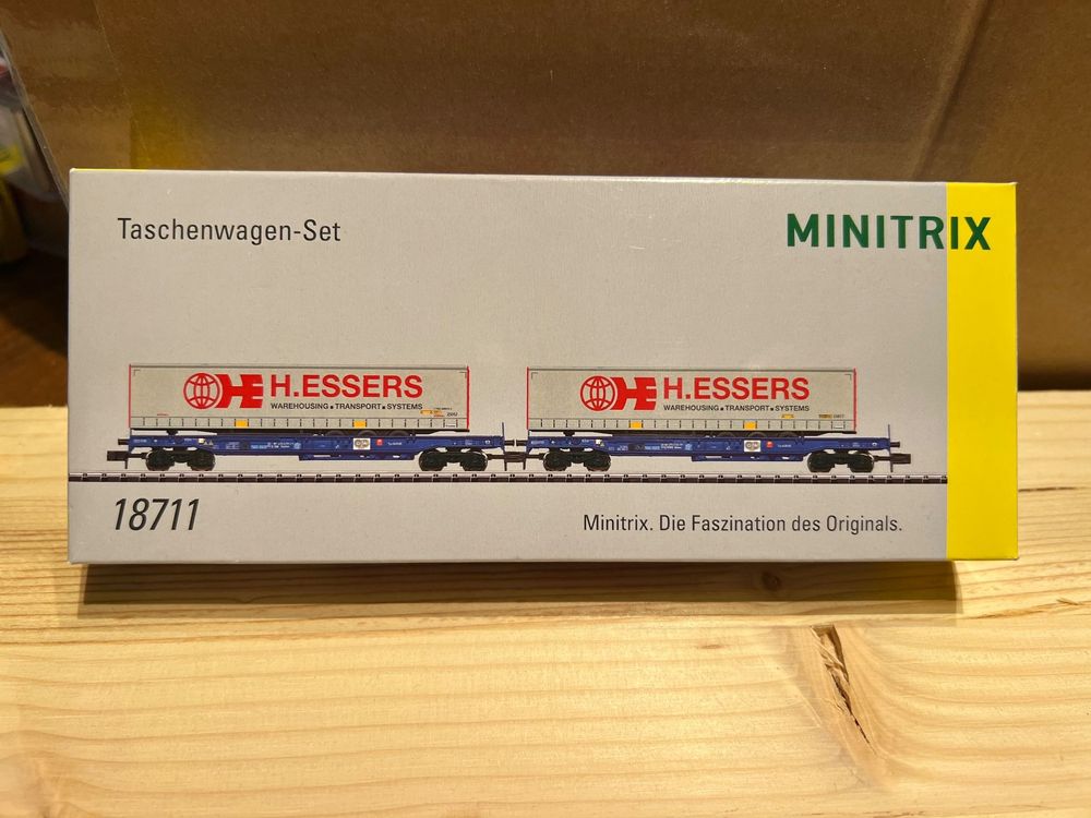 Taschenwagen Set Minitrix Neuf | Kaufen auf Ricardo