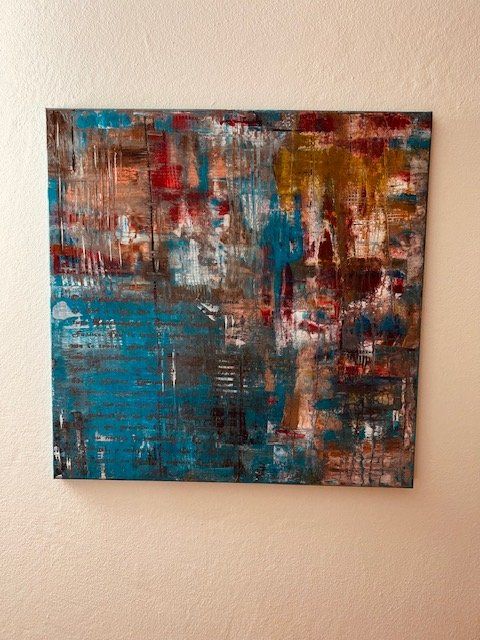 Acryl Gemälde (Neu (gemäss Beschreibung)) in Stallikon für CHF 72 – nur Abholung auf Ricardo kaufen