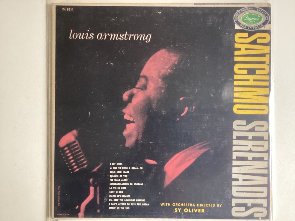 Louis Armstrong LP - Satchmo Serenade (Gebraucht) in Gutenswil für CHF ...