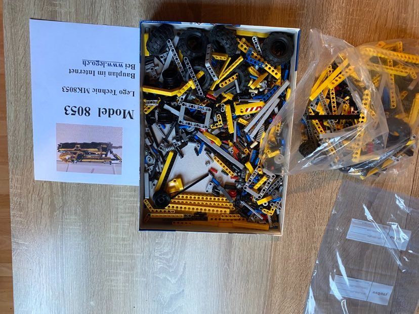 Lego Technic Model nr 8053 Plan kann im Internet Geladen wer (Gebraucht ...