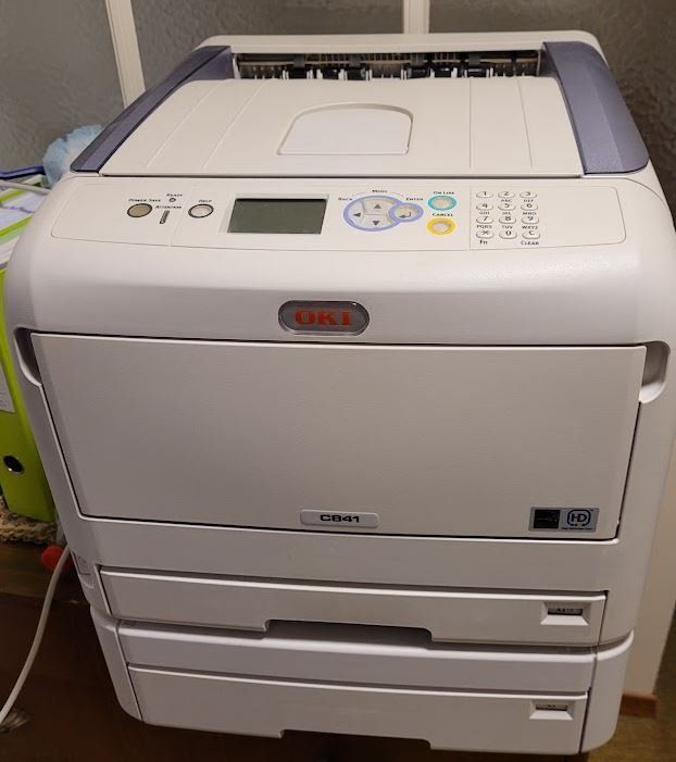 OKI A3 Farblaser C841dn mit 2. Fach. Top Druckqualität | Kaufen auf Ricardo