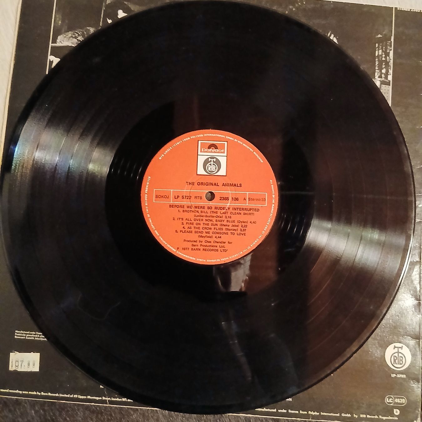 The Original Animals - Before we were so rudely interrupted (Gebraucht ...