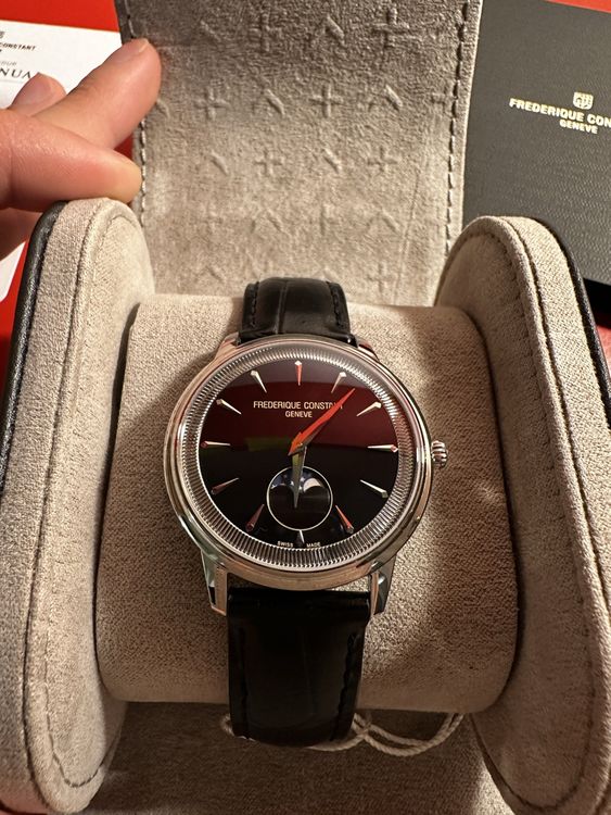 Montre Frédérique Constant Moneta FC-206B3S6 (Neu und originalverpackt ...