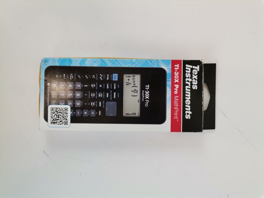 TEXAS INSTRUMENTS TI-30X Pro Taschenrechner (Neu (gemäss Beschreibung ...