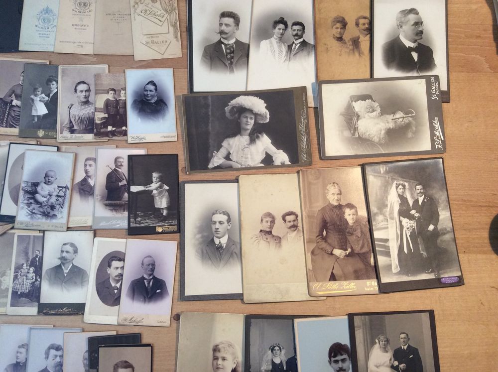 Über 100 alte Fotografien/Portraits um ca. 1900 | Kaufen auf Ricardo