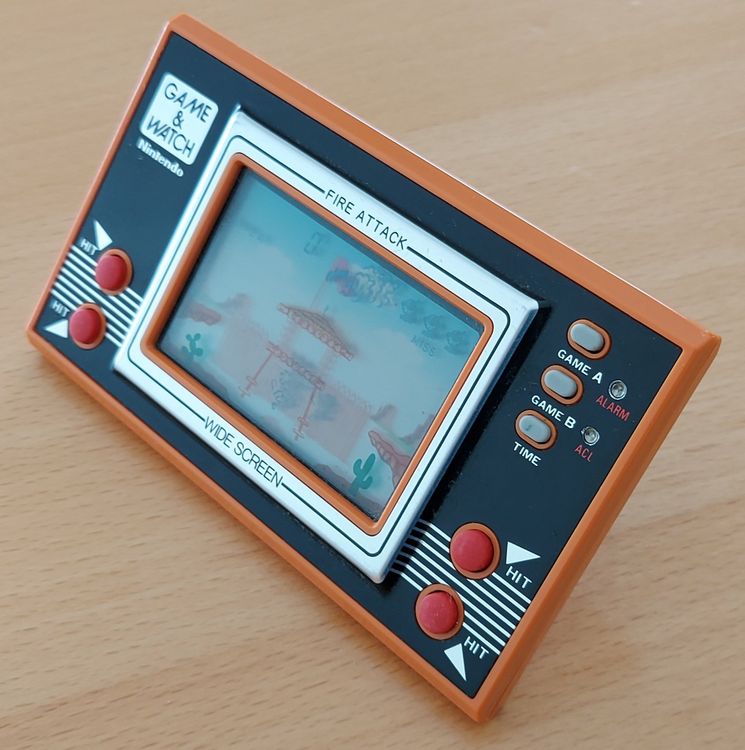 NINENDO GAME & Watch - FIRE ATTACK -Klassiker - NEUWERTIG (Neu (gemäss ...