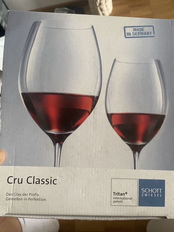 Schott Zwiesel Cru Classic Weingläser (Neu und originalverpackt) in Glattpark(Opfikon) für CHF ...