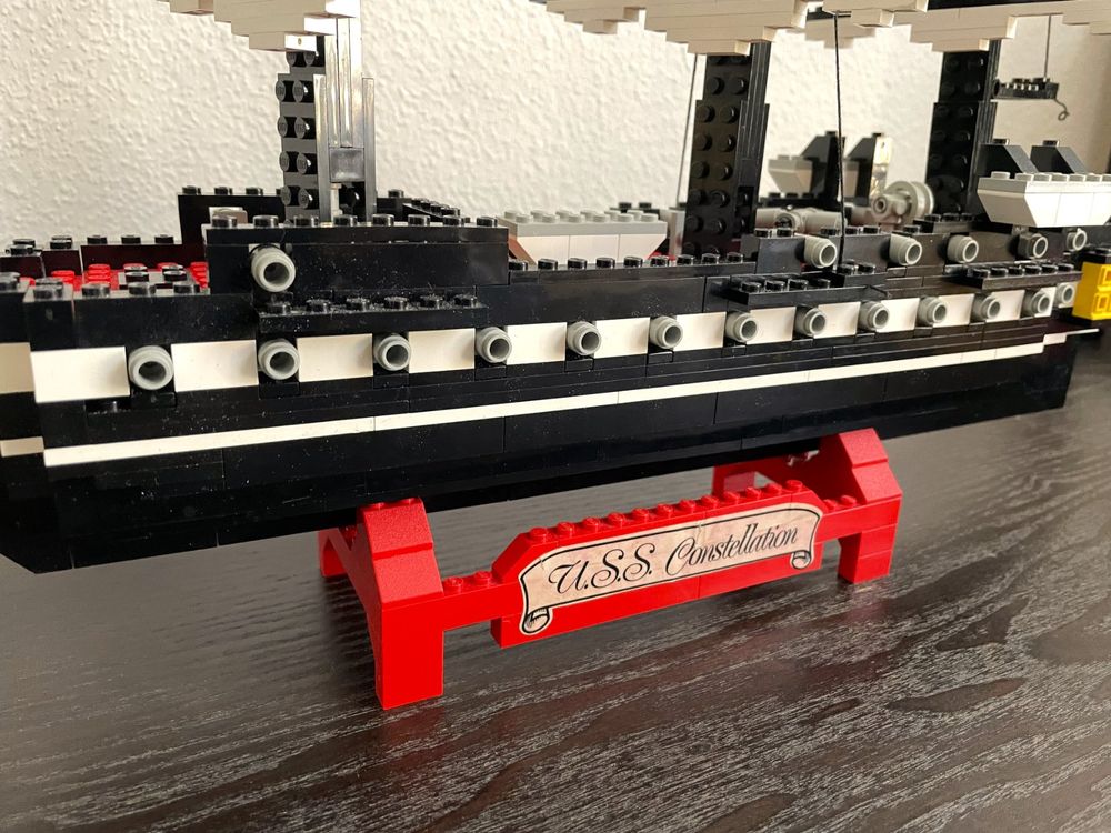 RAR LEGO Hobby Set # 398 USS Constitution von 1978 | Kaufen auf Ricardo