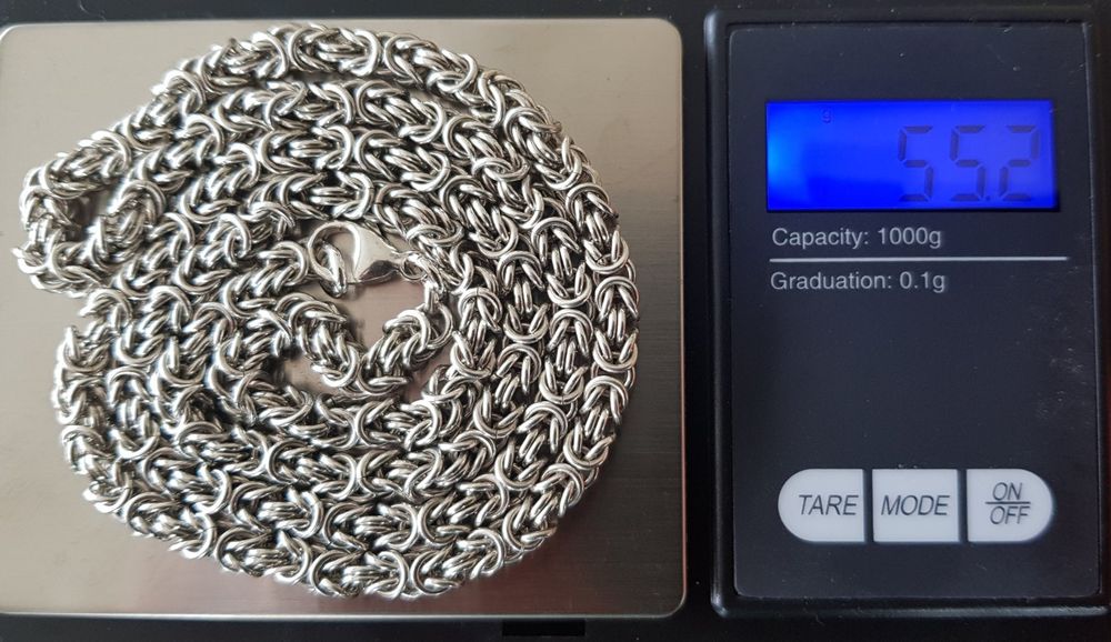 Königskette 925/60cm/55gr./ 5mm / frisch poliert wie Neu | Kaufen auf Ricardo