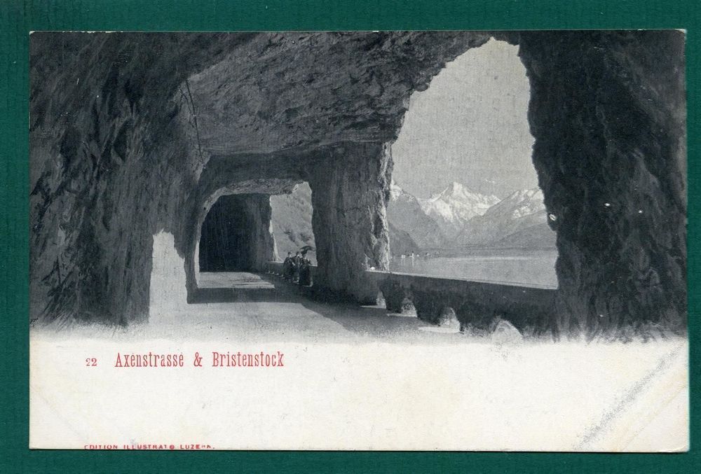 Axenstrasse und Bristenstock, um 1900 (Gebraucht) in Sargans für CHF 1 – mit Lieferung auf ...