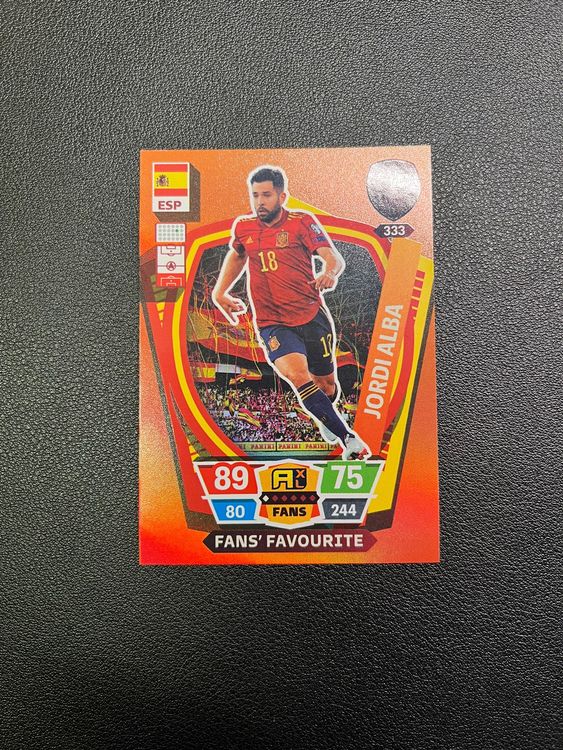 FIFA World Cup Qatar 2022 Jordi Alba 333 (Neu (gemäss Beschreibung)) in ...
