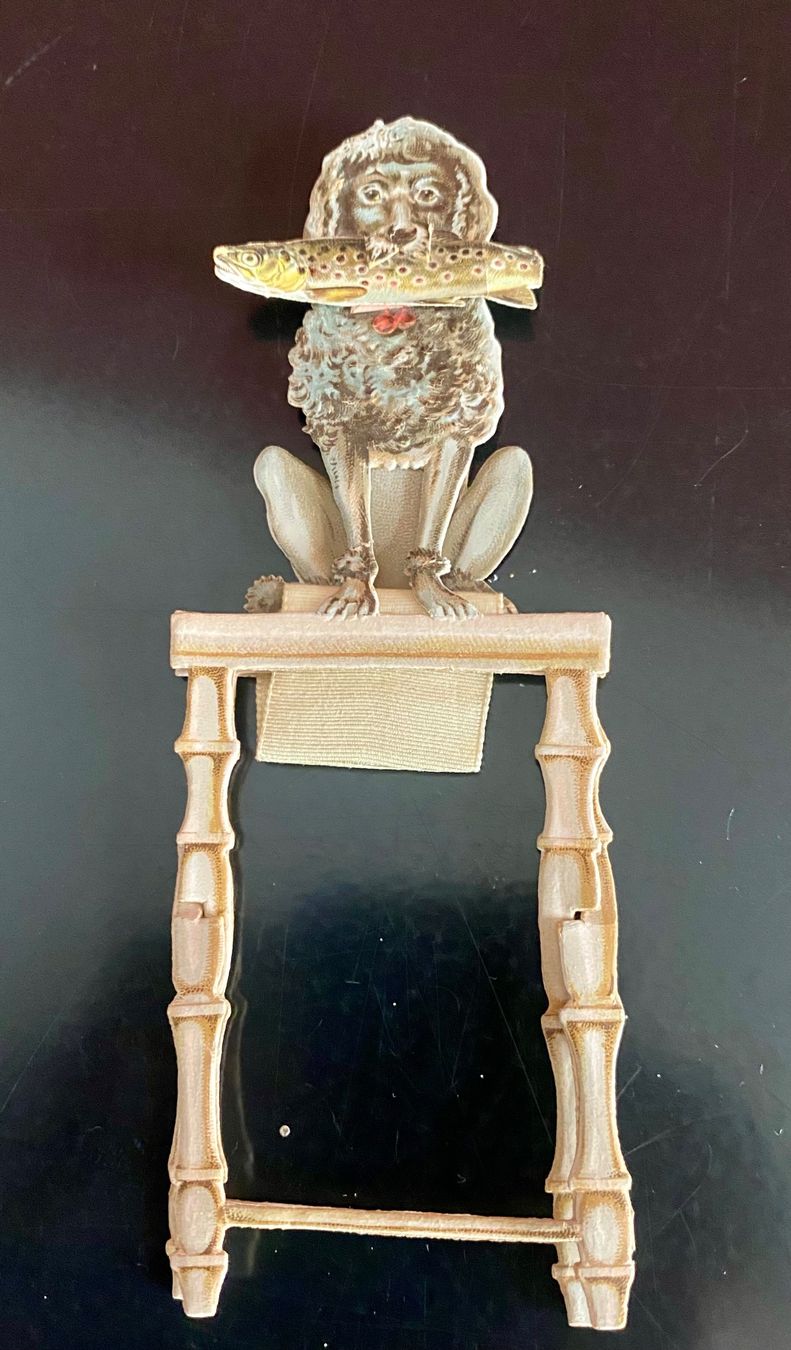 Antike AUFSTELLFIGUREN aus Karton, frühes 20. Jh., Rarität! (Gebraucht ...