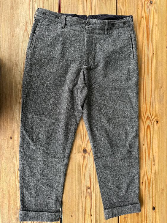 Engineered Garments Andover Herringbone Wool Pants XL (Gebraucht) in ...
