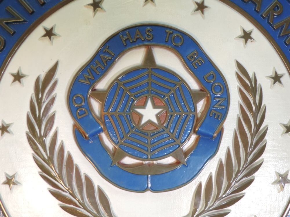 Rarität, US Army Wandschild, CIC Emblem (Gebraucht) in Duggingen für ...