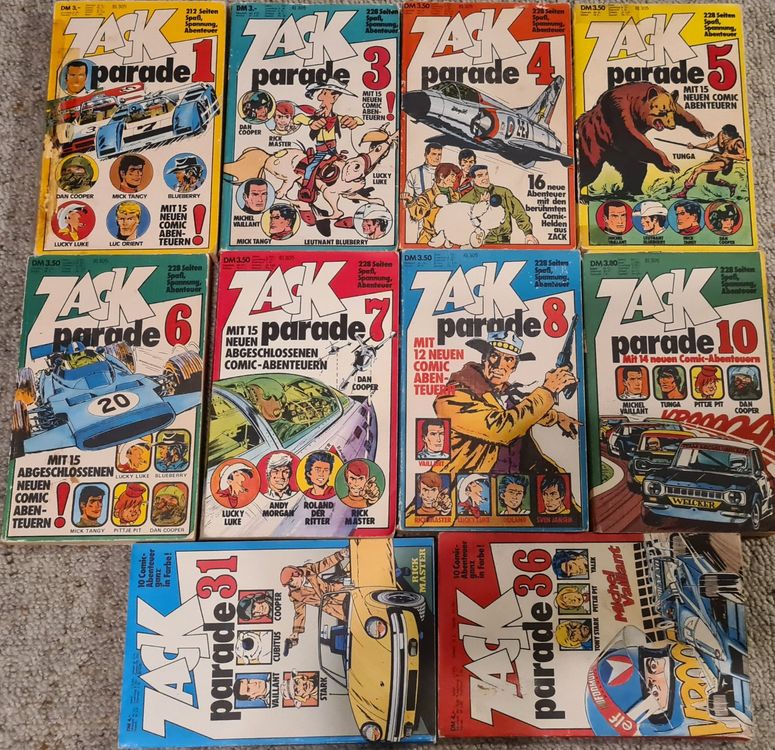 Zack Parade ab 1973 (Gebraucht) in Oberbuchsiten für CHF 8.9 – mit ...