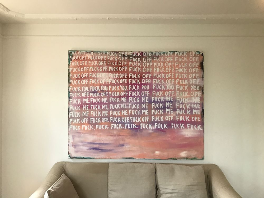 Acryl Bild auf Leinwand / 200 x 160 / Monteiro Hasse | Kaufen auf Ricardo