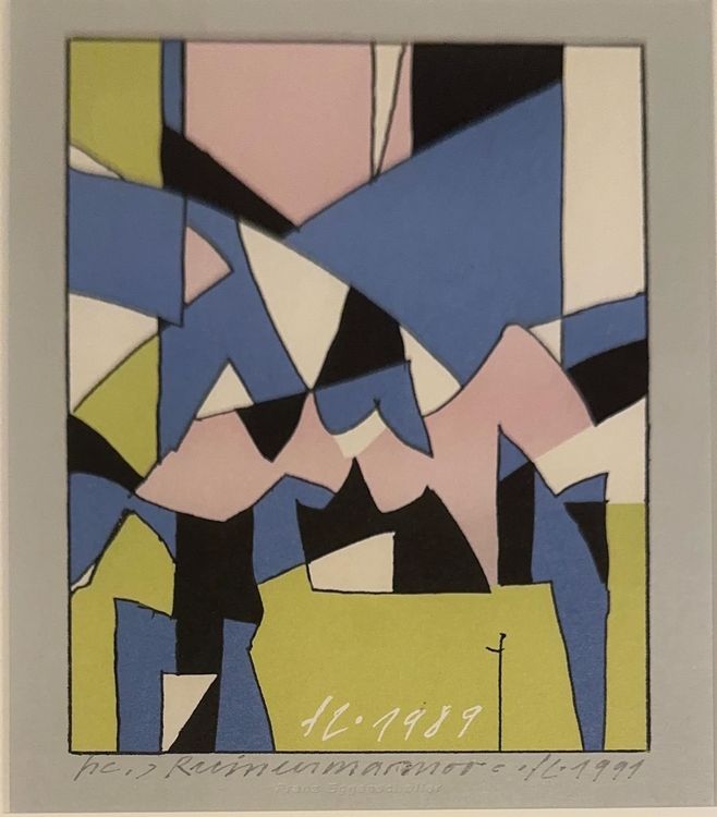 Franz Eggenschwiler FARBHOLZSCHNITT 1989 (Gebraucht) in Zürich für CHF 15 – mit Lieferung auf ...